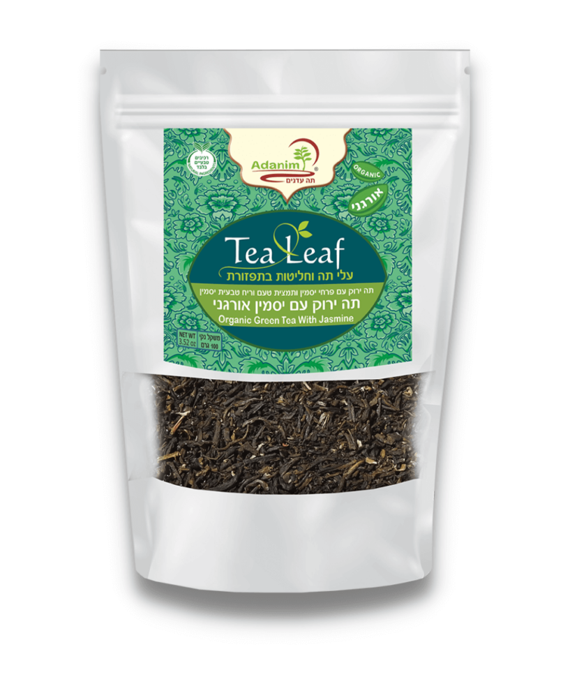 תה ירוק נענע אורגני - תה עדנים