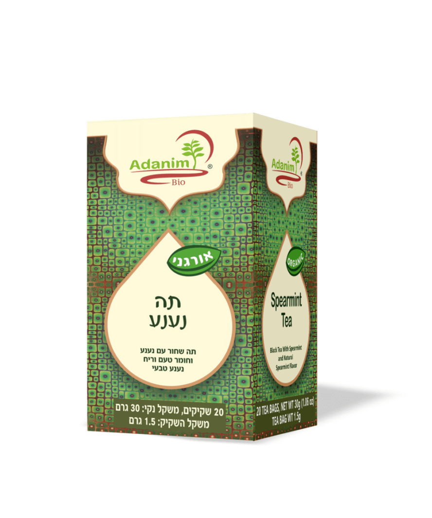 תה עם נענע אורגני - תה עדנים